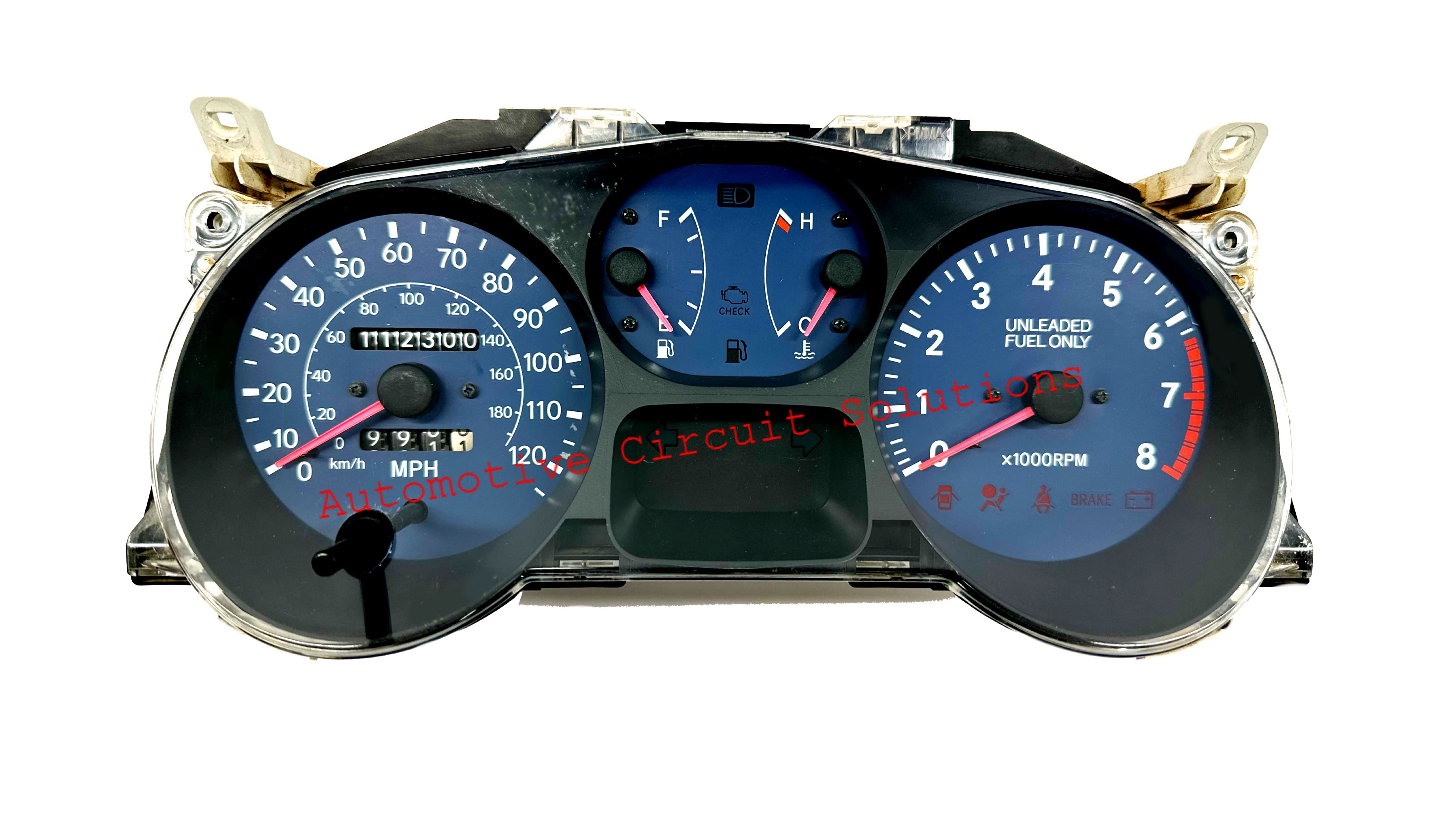1996 - 1997 TOYOTA RAV4 Instrument Cluster Repair Service – Automotive ...