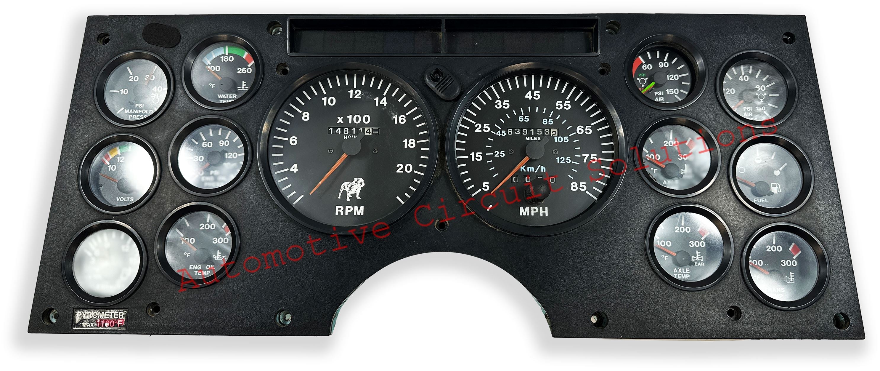 Mack Truck CH613 Gauge Panel Repair Service | Lifetime Warranty | 24 ...