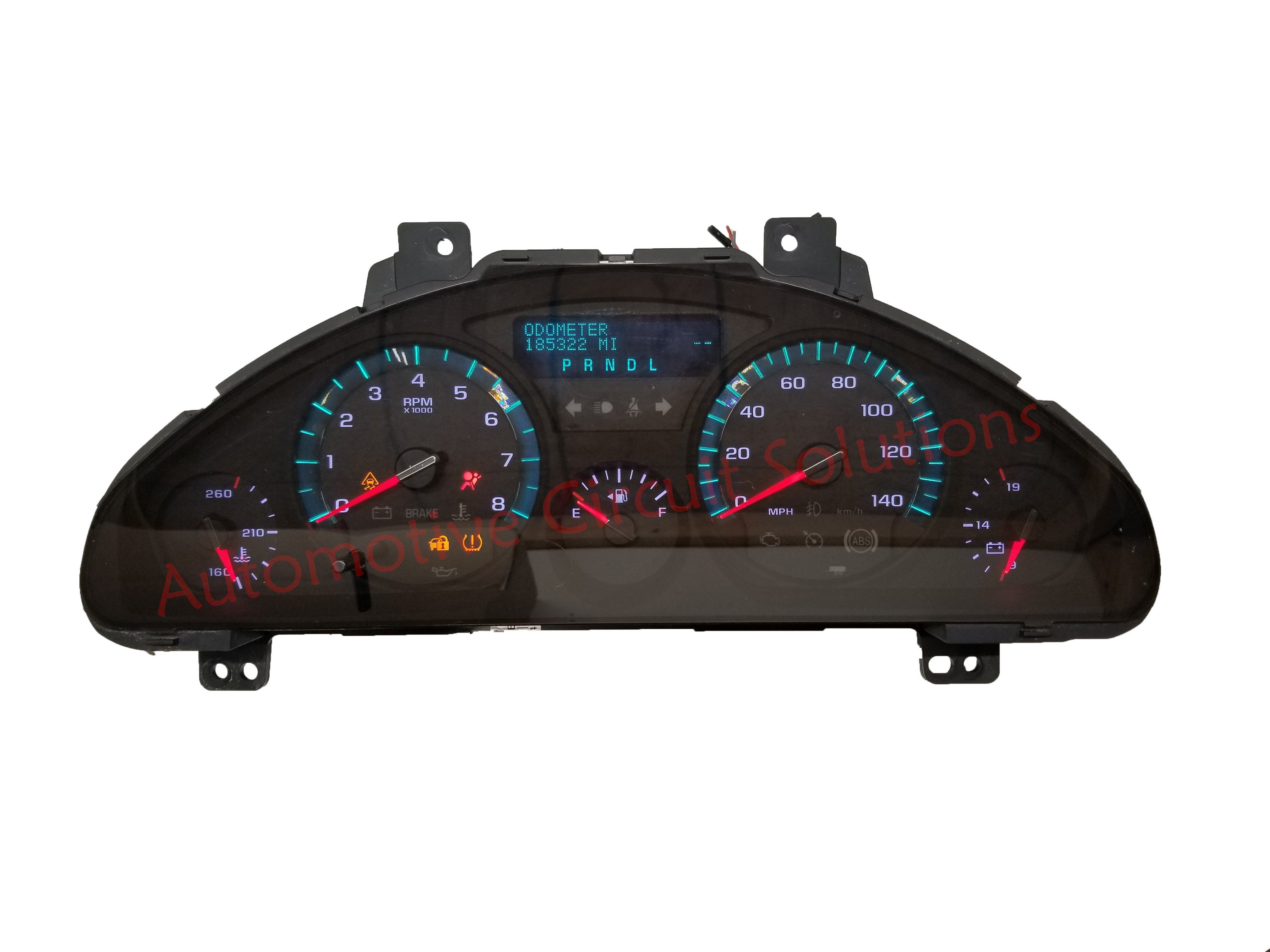 2007-2017 GMC Acadia Cluster Display Repair | Lifetime Warranty ...