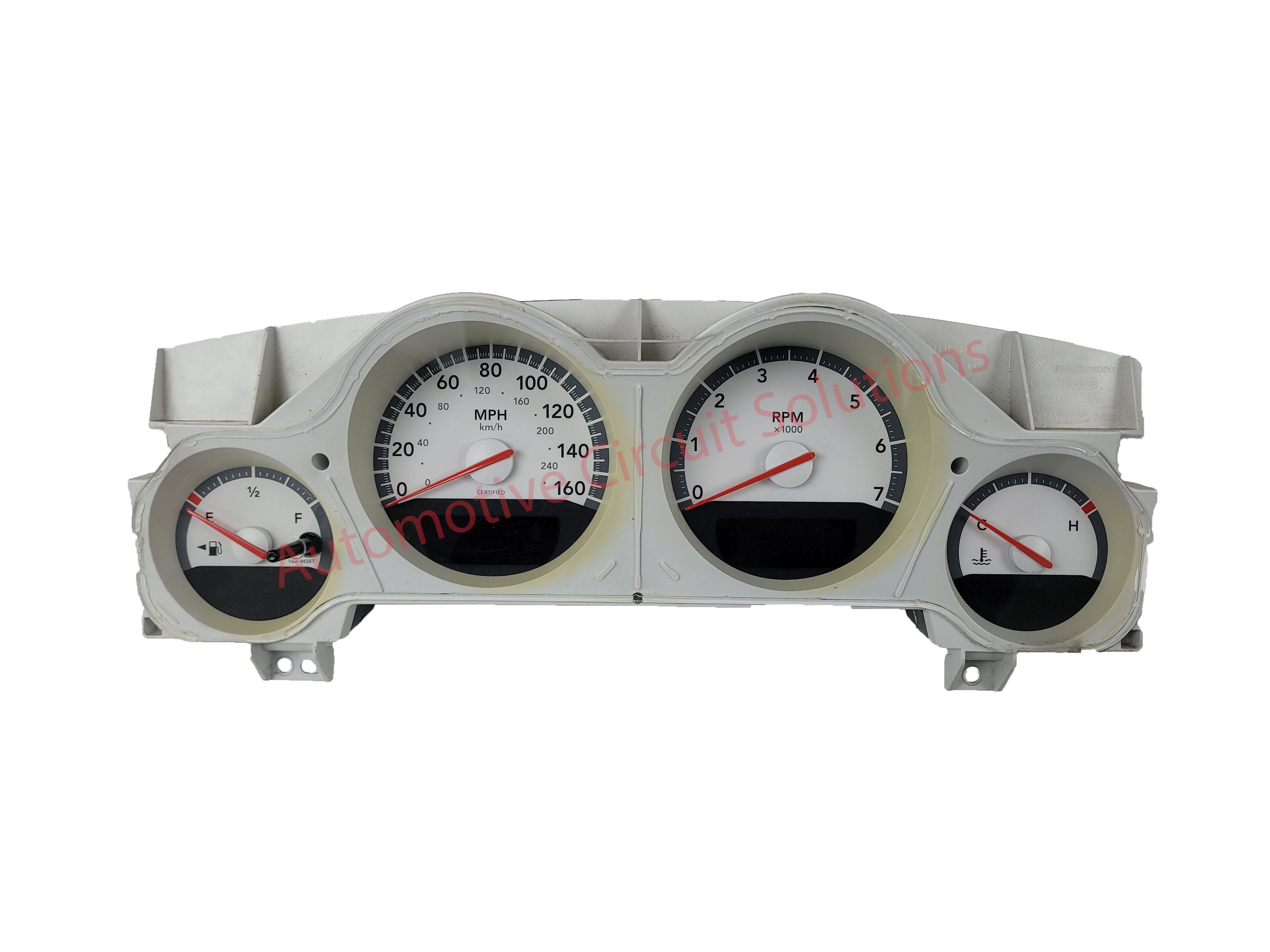 2005-2013 Dodge Charger Magnum Gauge Cluster Repair Lifetime Warranty ...